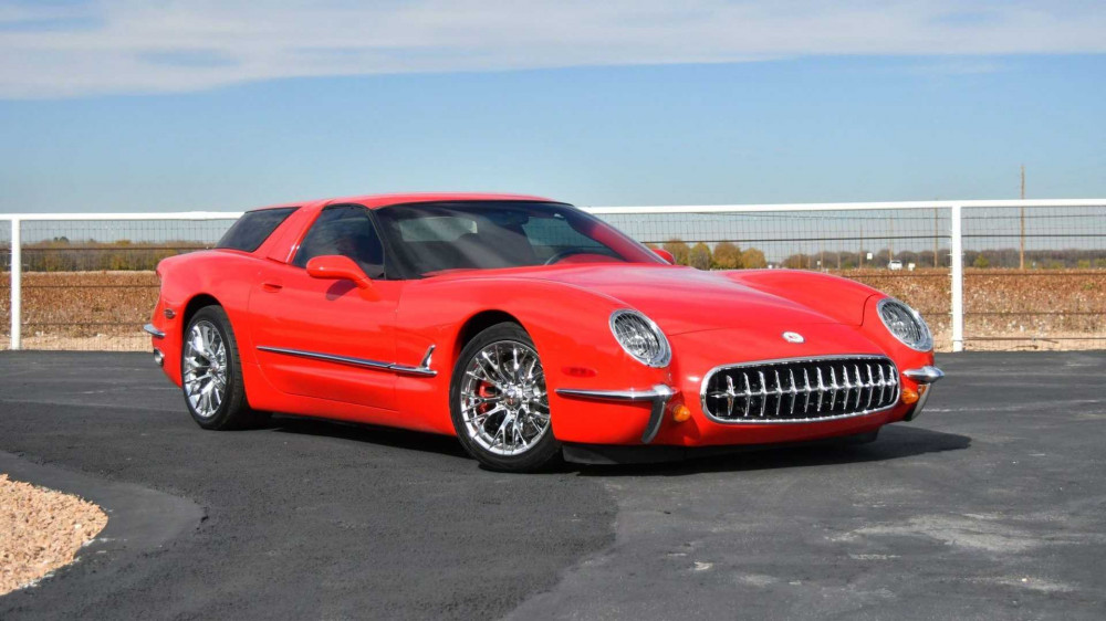 This 1954 Nomad Concept-Based Chevy Corvette Wagon Is Available For ...